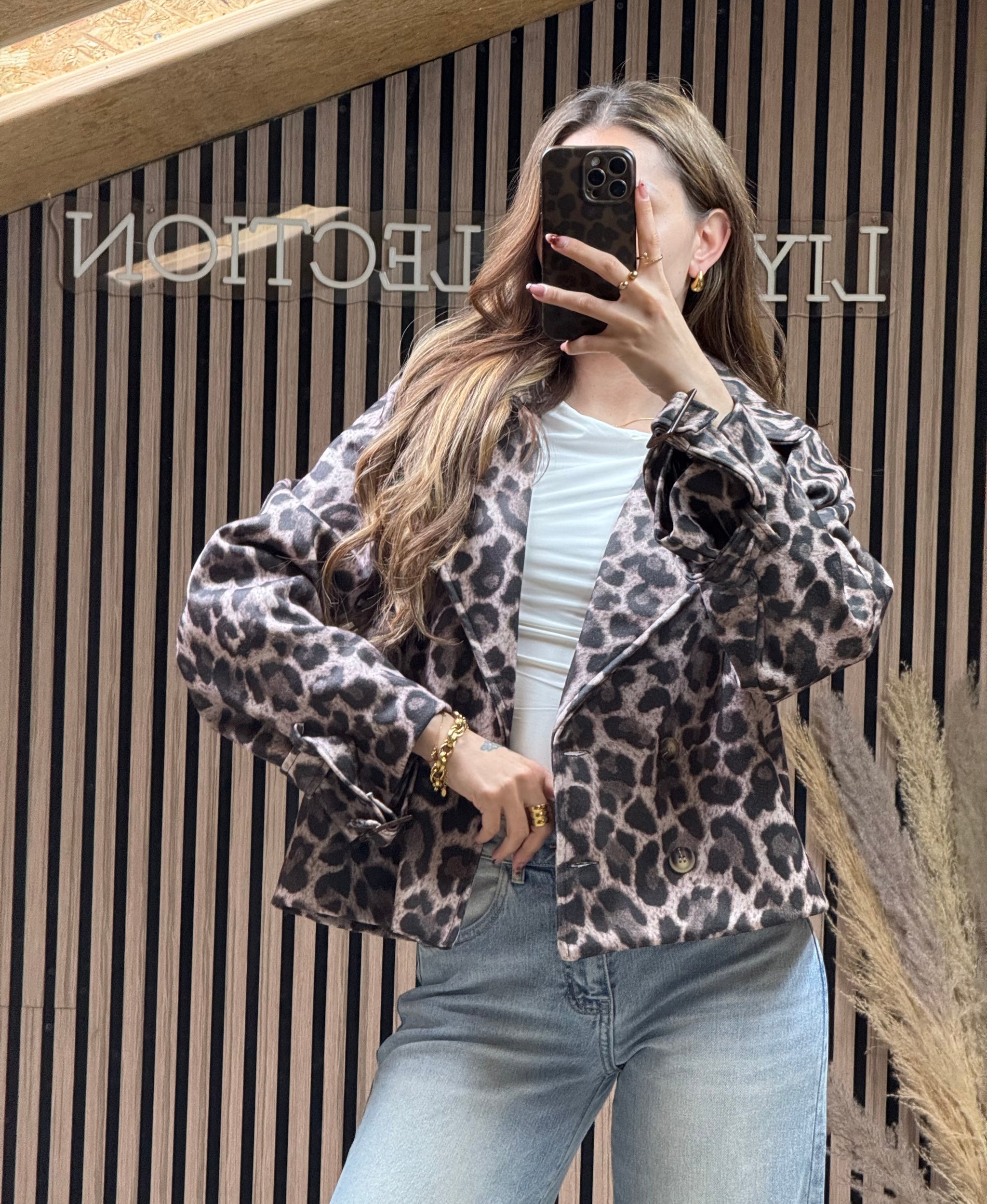 Trench Leonor Léopard